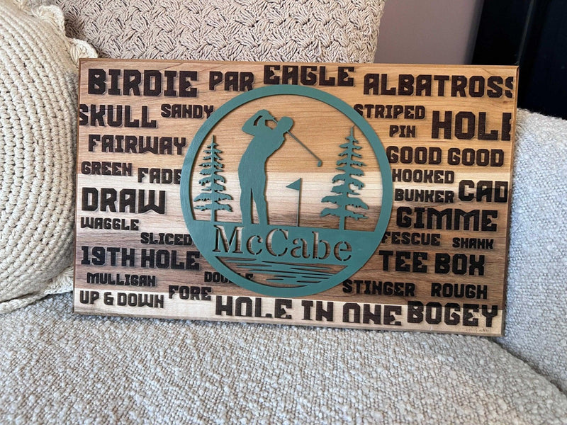 Fore the Golfer Collection: Custom Golf Signs